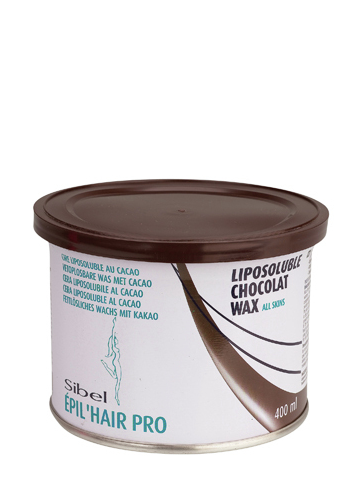 CERA DEPILATORIA CHOCOLATE LATA 400 ML